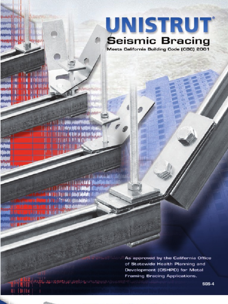 Unistrut Seismic Bracing | Pipe (Fluid Conveyance) | Building Materials