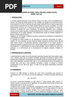 Acidez y Grados Dornic | Ph | Valoración