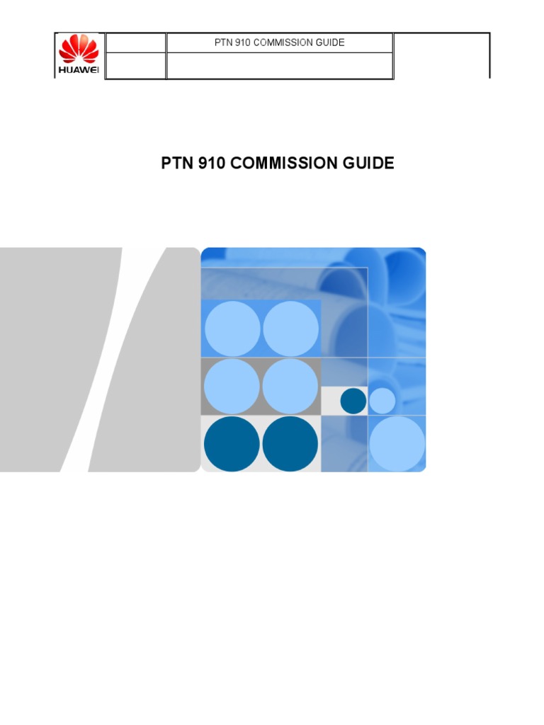 PTN 910 Commissioning Guide | PDF | Ip Address | Copyright