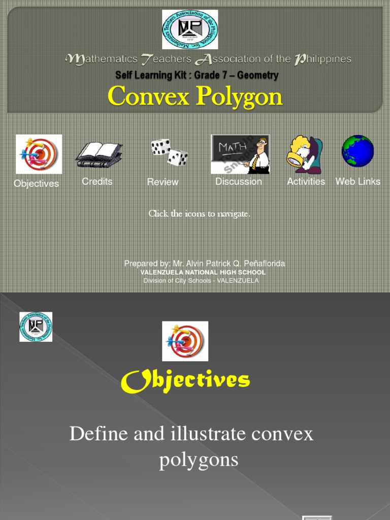 Convex Polygon: Self Learning Kit: Grade 7 - Geometry | PDF | Polygon ...
