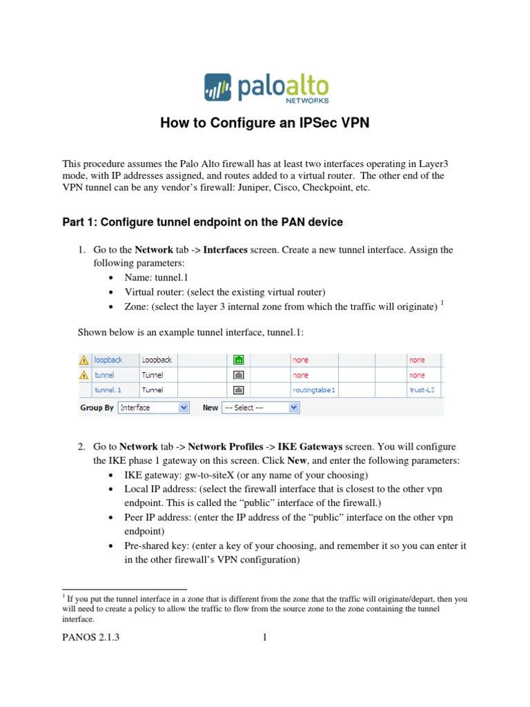 How To Configure IPSec VPNs 2.1 | PDF | Virtual Private Network | Router (Computing)