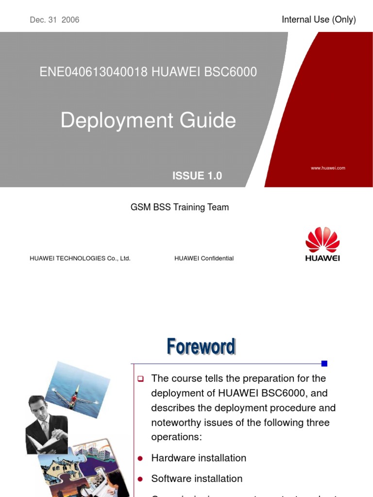 Huawei BSC6000 | PDF | Installation (Computer Programs) | Directory (Computing)