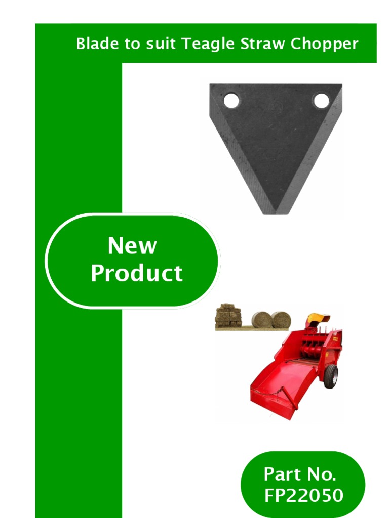 Teagle Straw Chopper Blade | PDF