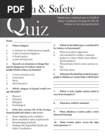 Safety Quiz - Lockout Tagout Answer Key | PDF | Manufactured Goods ...