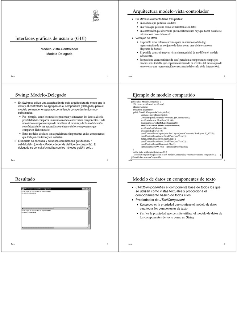 Modelo Vista Controlador Basico | PDF | Modelo – Vista – Controlador ...