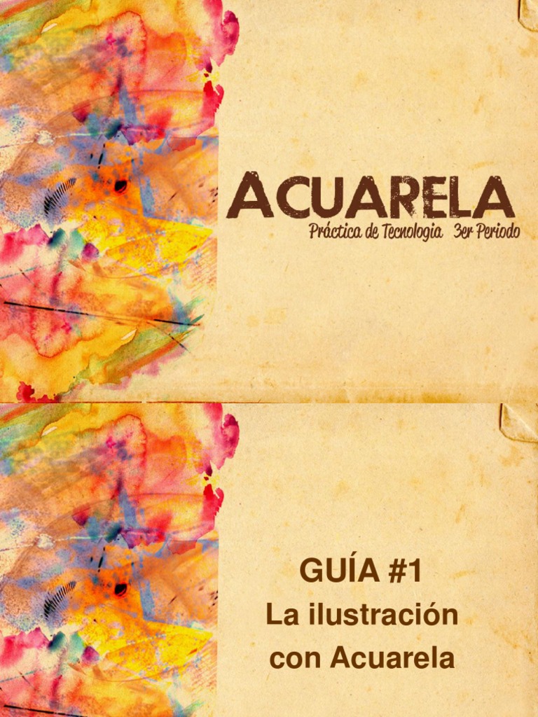 Acuarela 100627232847 Phpapp02 | PDF | Pintura con acuarelas | Pinturas