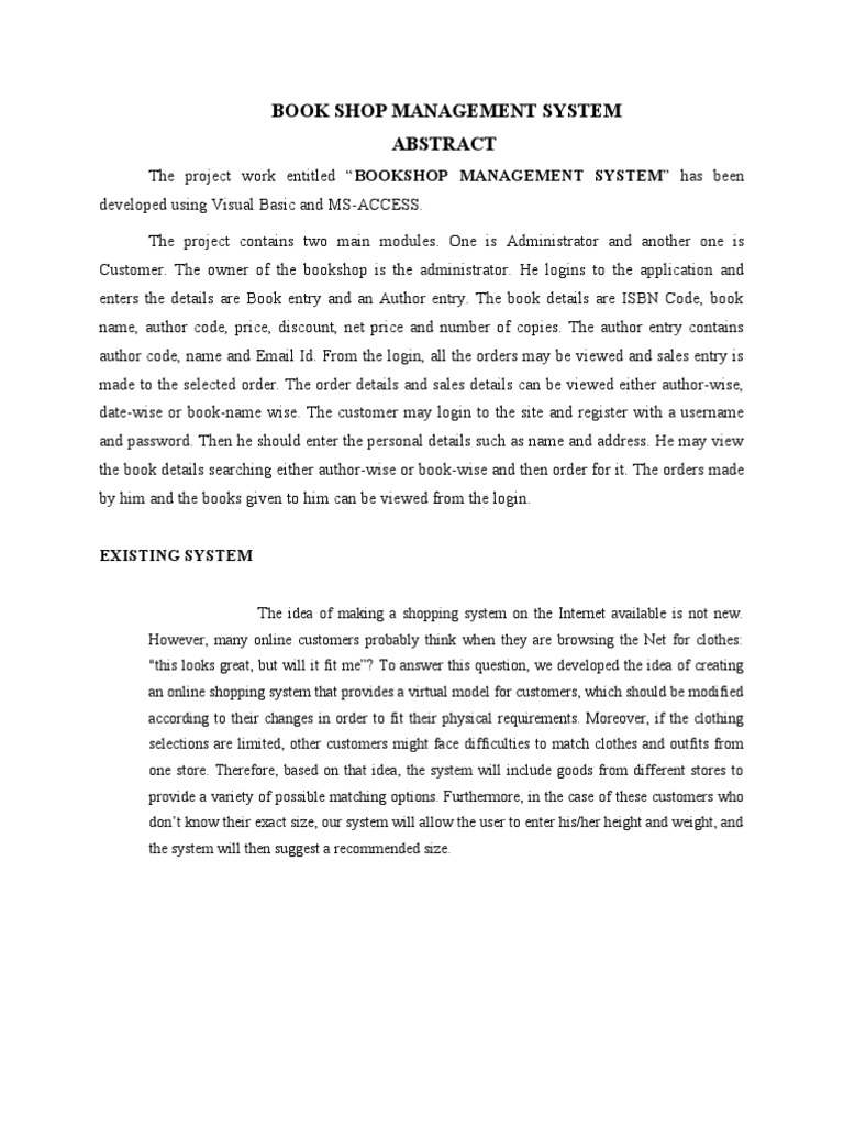 Book Shop Management System | PDF | Internet Forum | Advertising