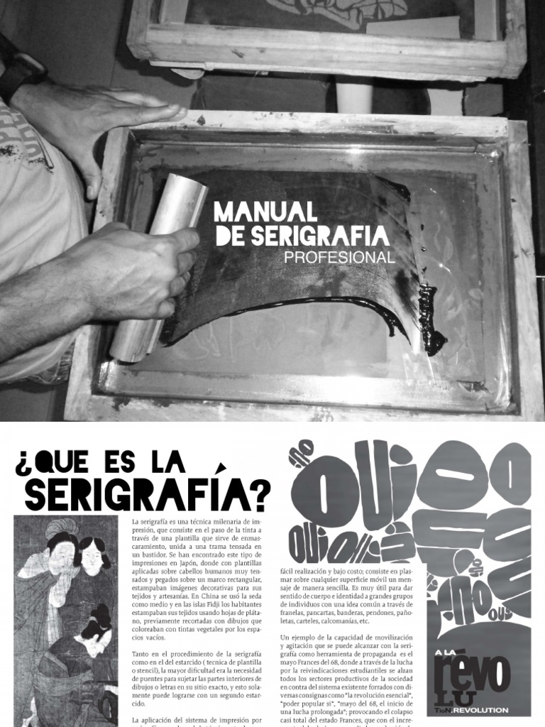 Manual Serigrafia Profesional Final | PDF | Naturaleza