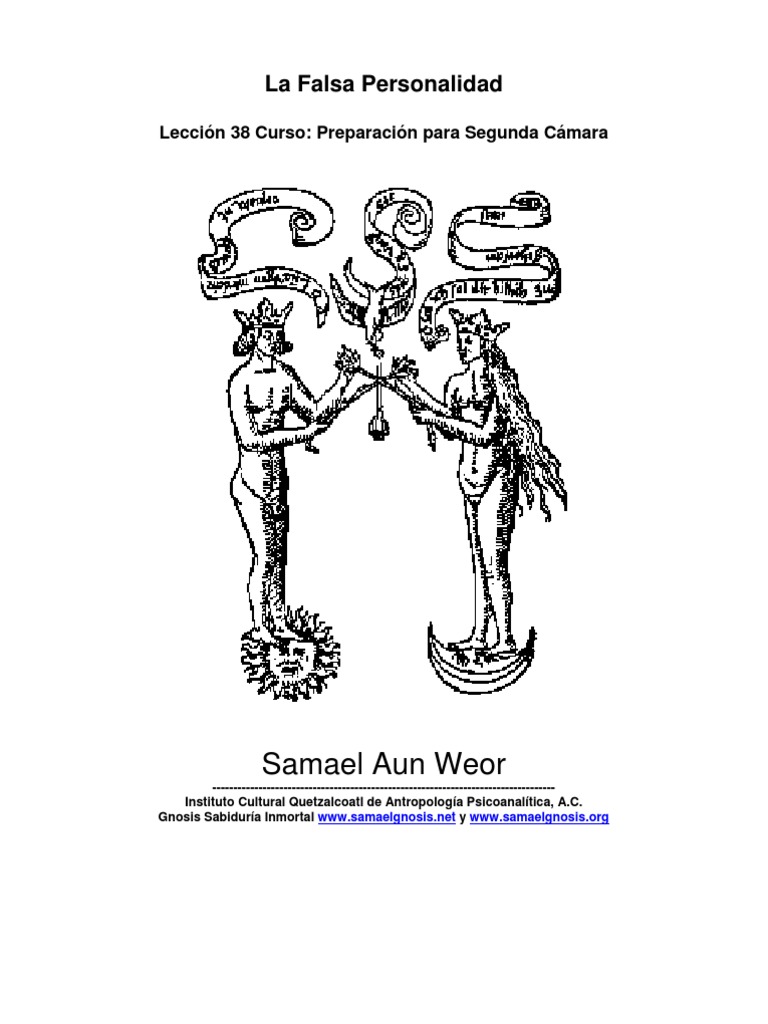 La Falsa Personalidad Pdf Sufrimiento Verdad