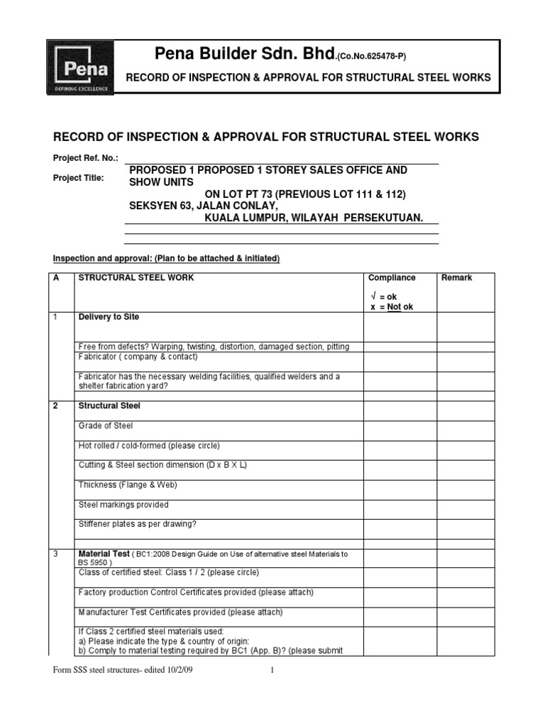 Structural Steel Work | PDF | Welding | Construction