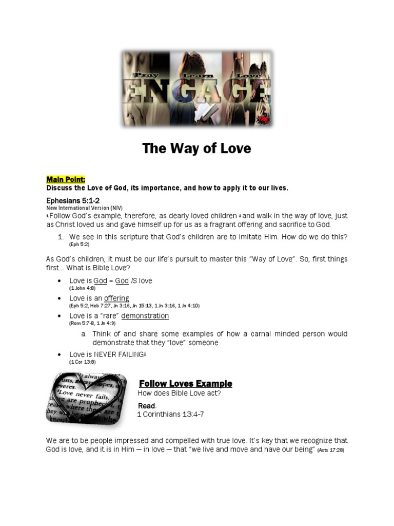 30engage - The Way of Love | PDF