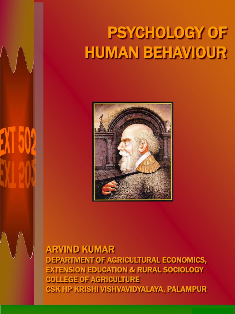 Psychology of Human Behavior Overview | PDF | Perception | Senses