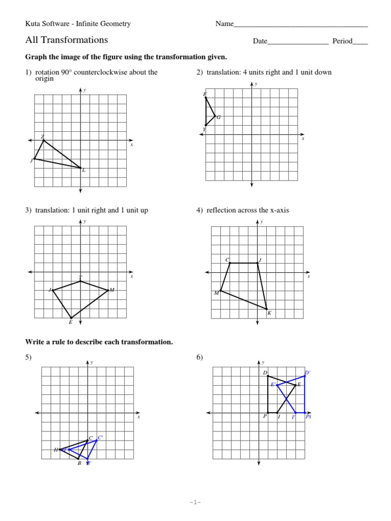 12 All Transformations Pdf Cartesian Coordinate System Spacetime