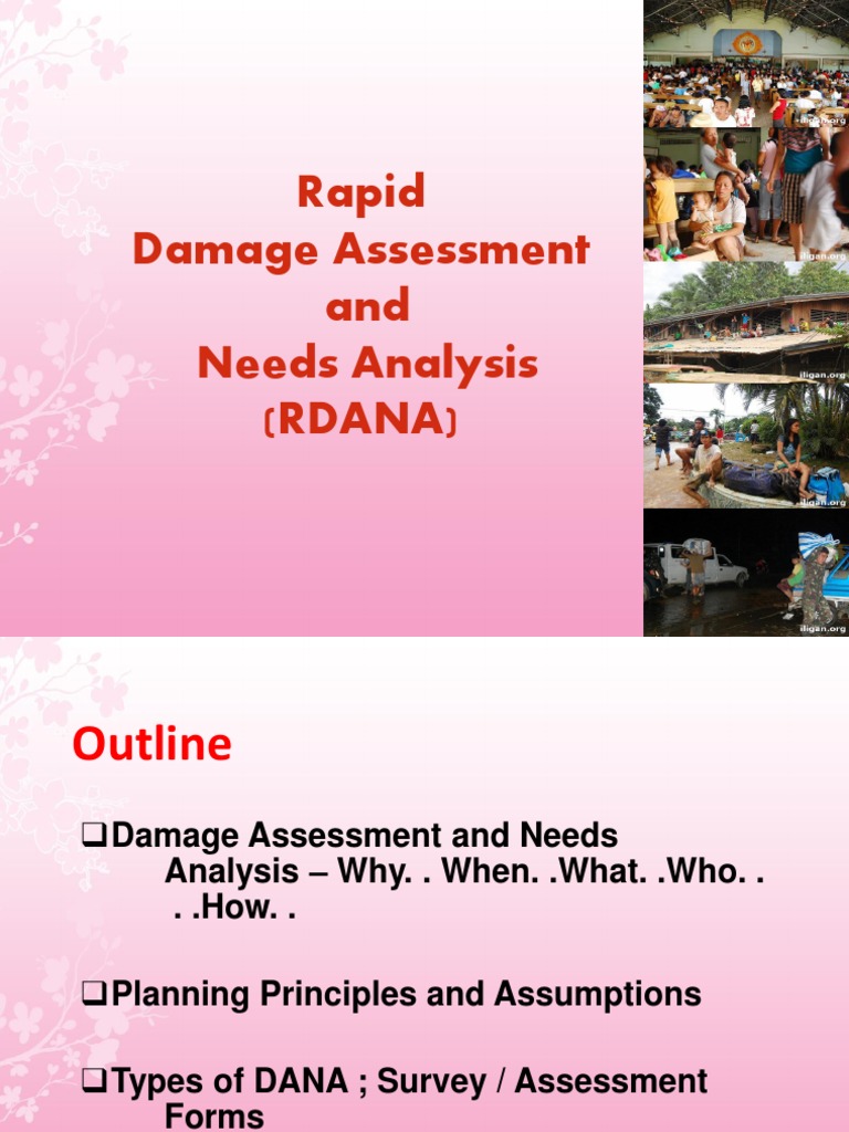 Rapid Damage Assessment and Needs Analysis | PDF | Emergency Management ...