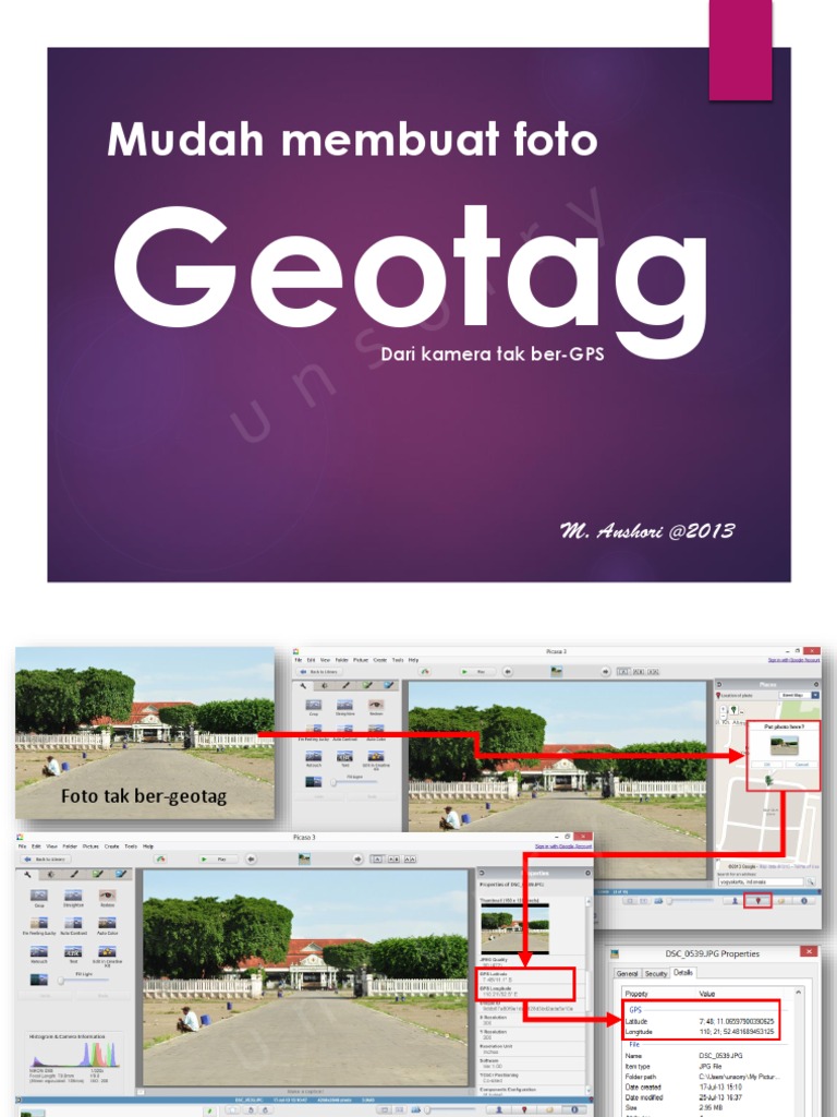 Membuat Foto Geotag (Picasa & Lightroom) | PDF