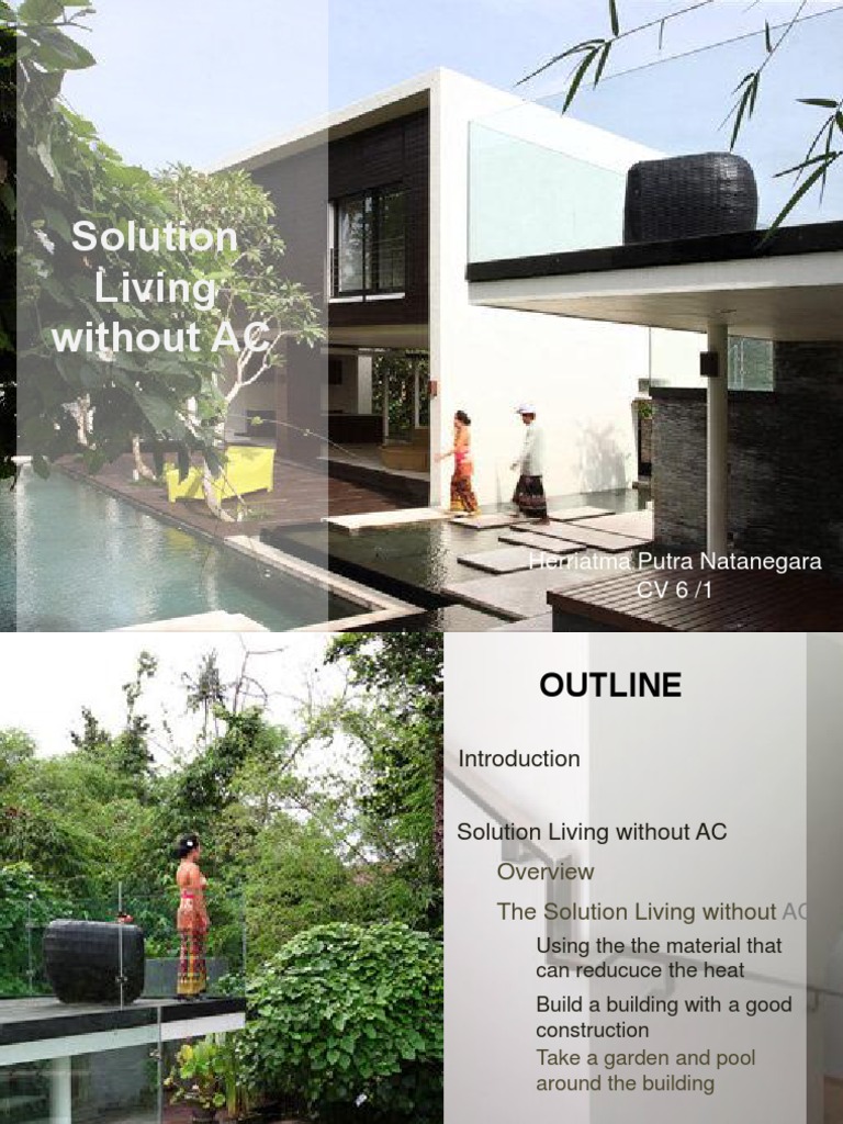 Solutions for Living Without AC | PDF