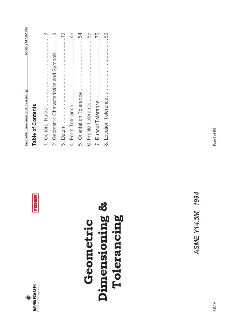 Geometric Dimensioning Tolerancing 102 | PDF | Engineering Tolerance ...