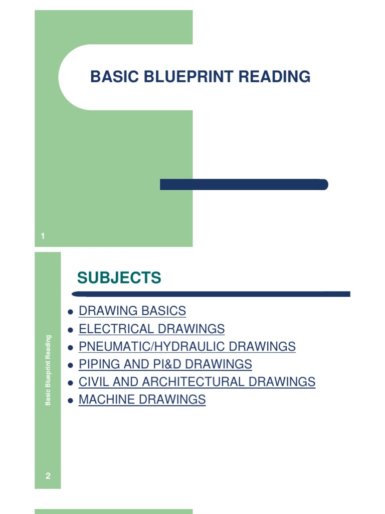Basic Blueprint Reading 110 | PDF | Valve | Switch