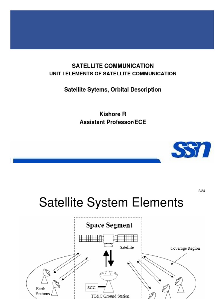 Satellite Communication: An Overview of Satellite System Elements ...