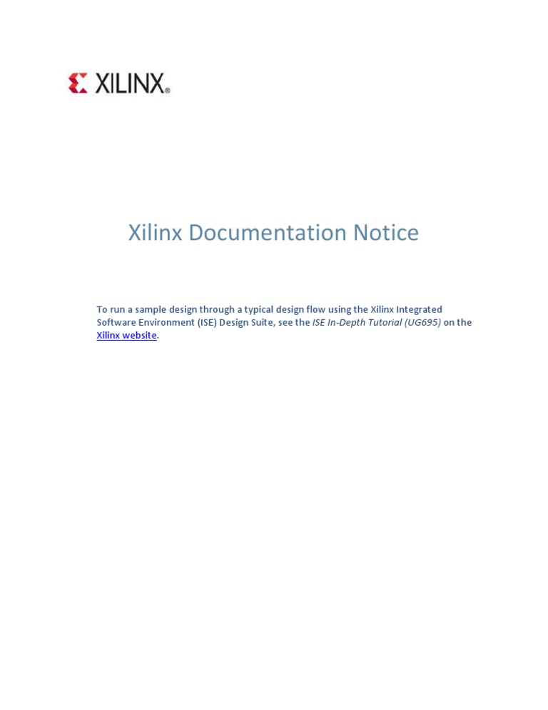 Xilinx ISE 10.1 Design Flow Guide | PDF