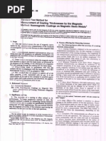 Astm E376 | PDF | Nondestructive Testing | Coating