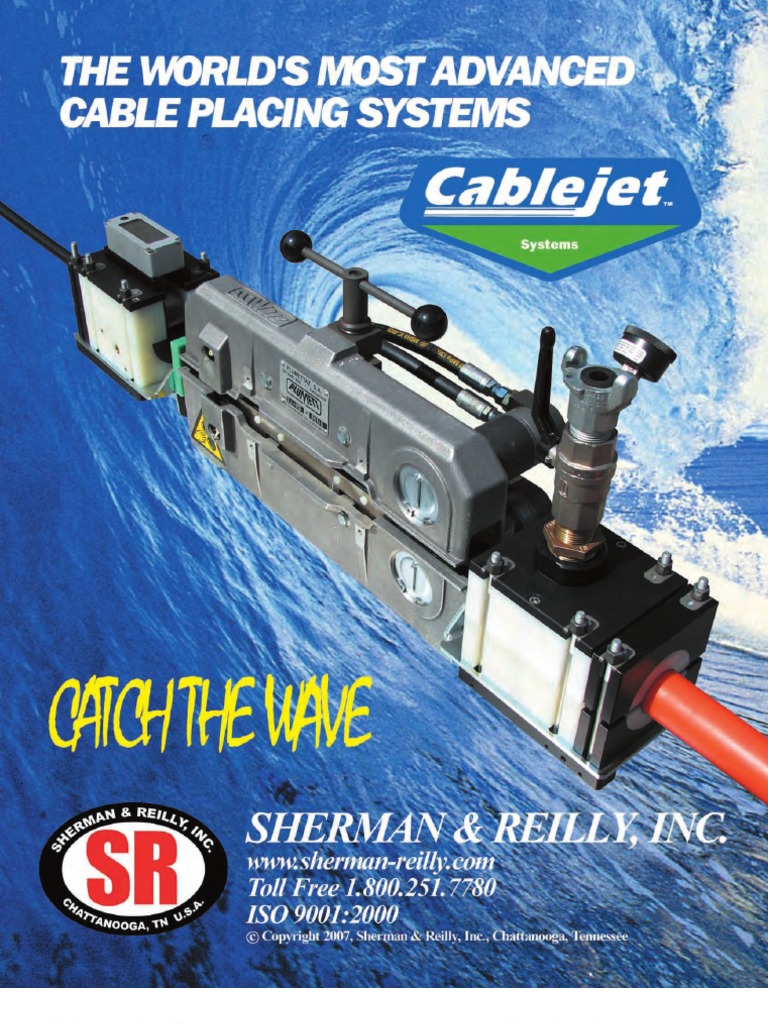 Cablejet Brochure CMP PDF | PDF | Trailer (Vehicle) | Cable