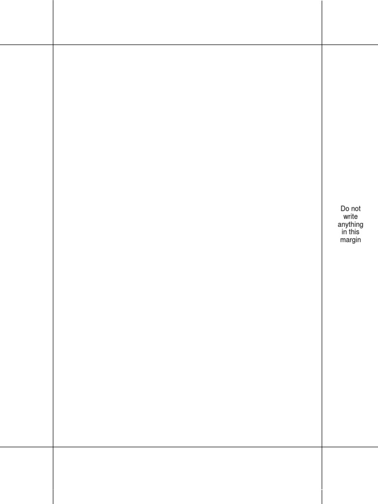 UPSC Mains Answer Sheet Template PDF | PDF