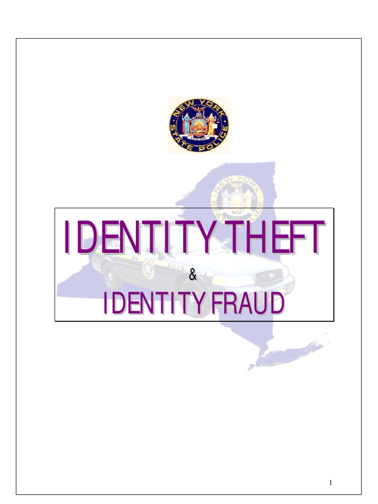 Identity Theft Paper | PDF | Identity Theft | Fraud