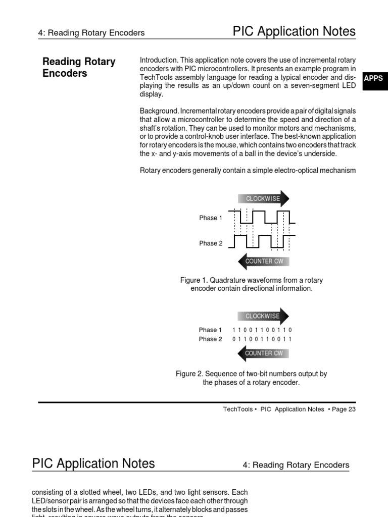 Rotary Encoder | PDF | Computer Engineering | Electronic Engineering