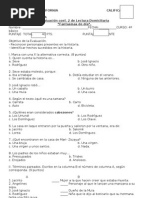 Prueba Misterio en El Campamento. | PDF