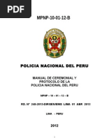 Simbolos y Distintintivos de La PNP | PDF