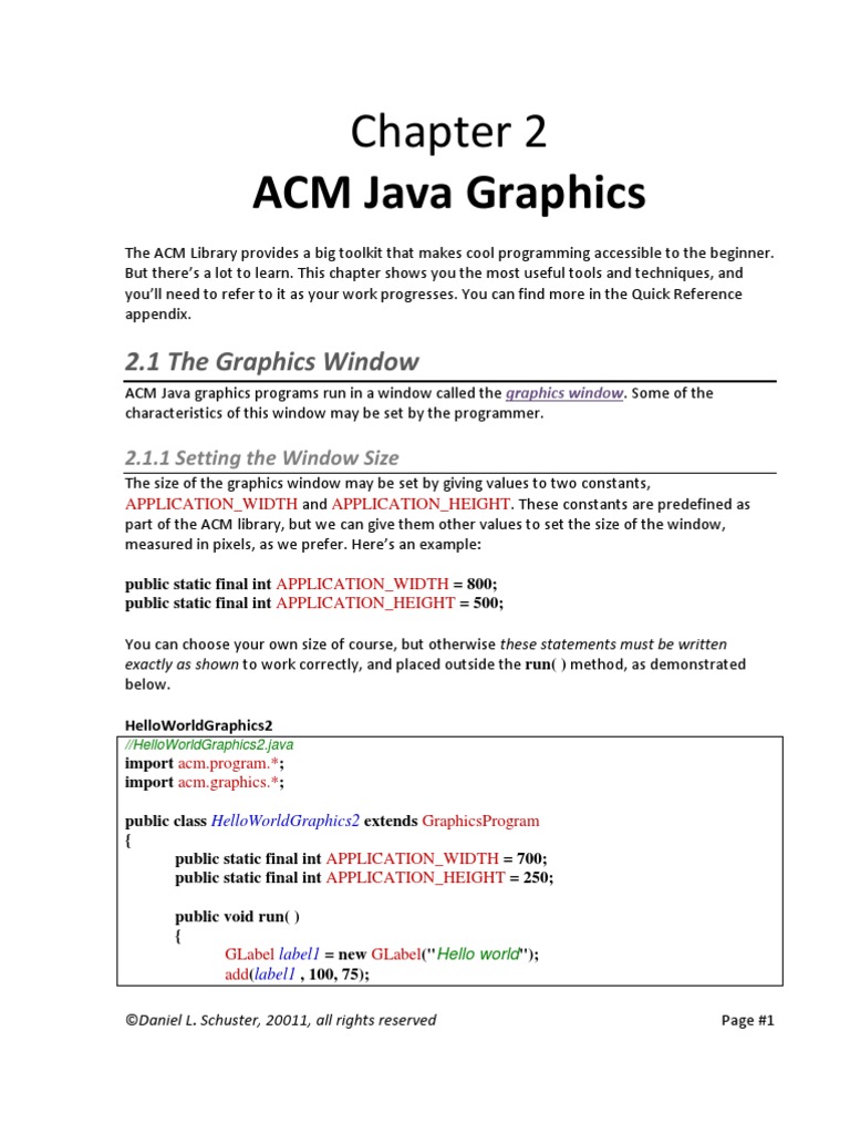 2 Acm Java Graphics Pdf Typefaces Method Computer Programming 