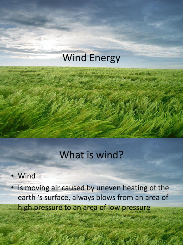 Wind Energy | PDF | Wind Power | Wind Turbine