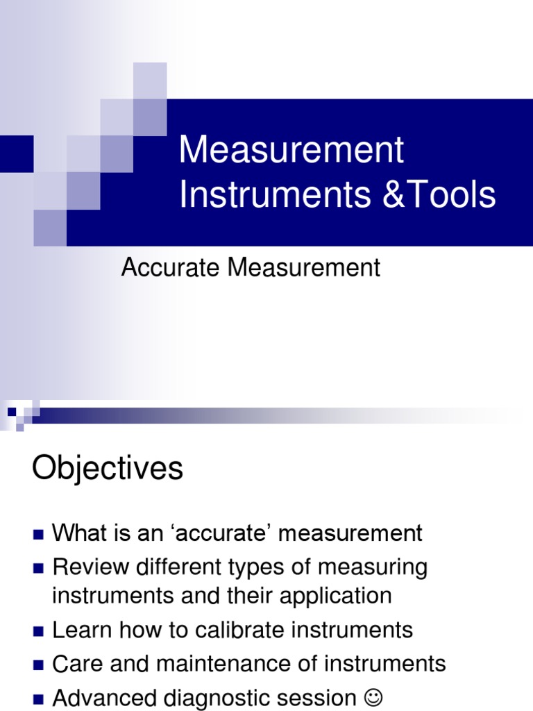 Measurement Instruments and Tools | Download Free PDF | Scientific ...
