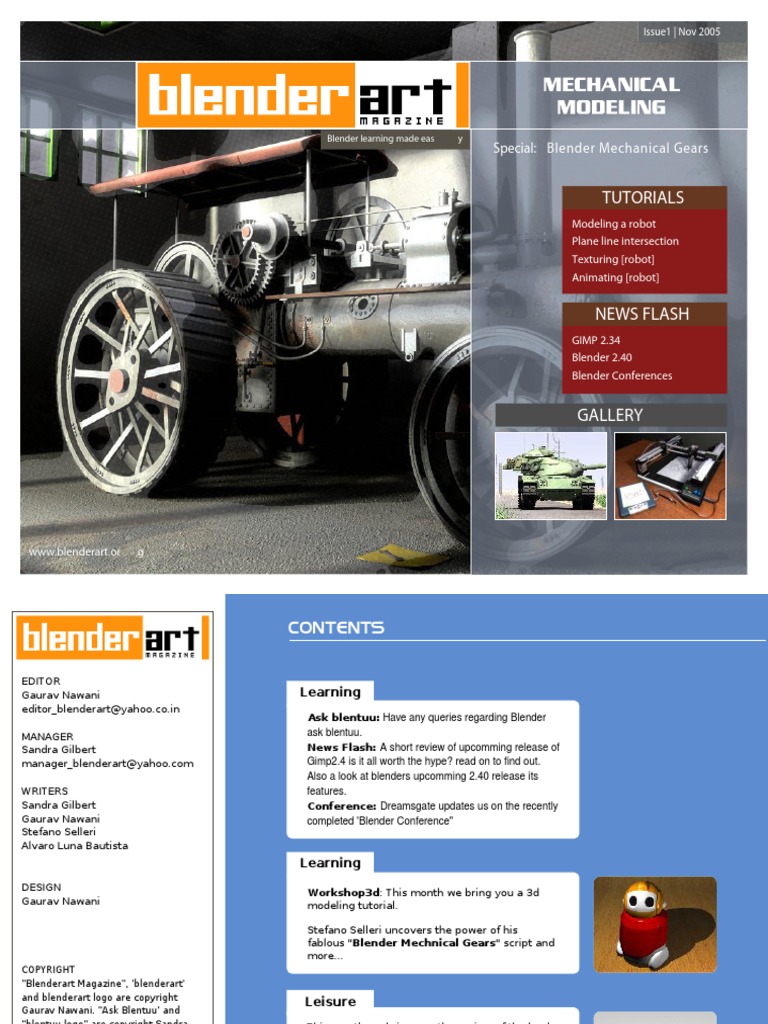 Blender Art Magazine #1 | PDF