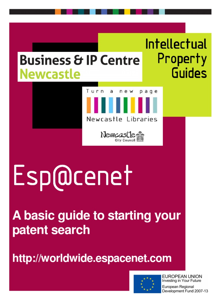 Espacenet Guide Mar 2013 | PDF | Creative Commons License | Patent