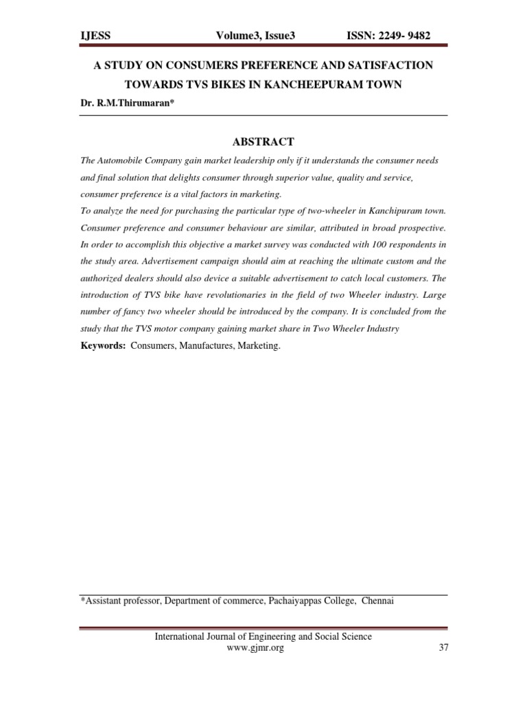 Customer Preference | PDF