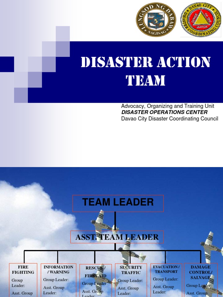 Disaster Action Plan of Davao City | PDF | Emergency Evacuation ...