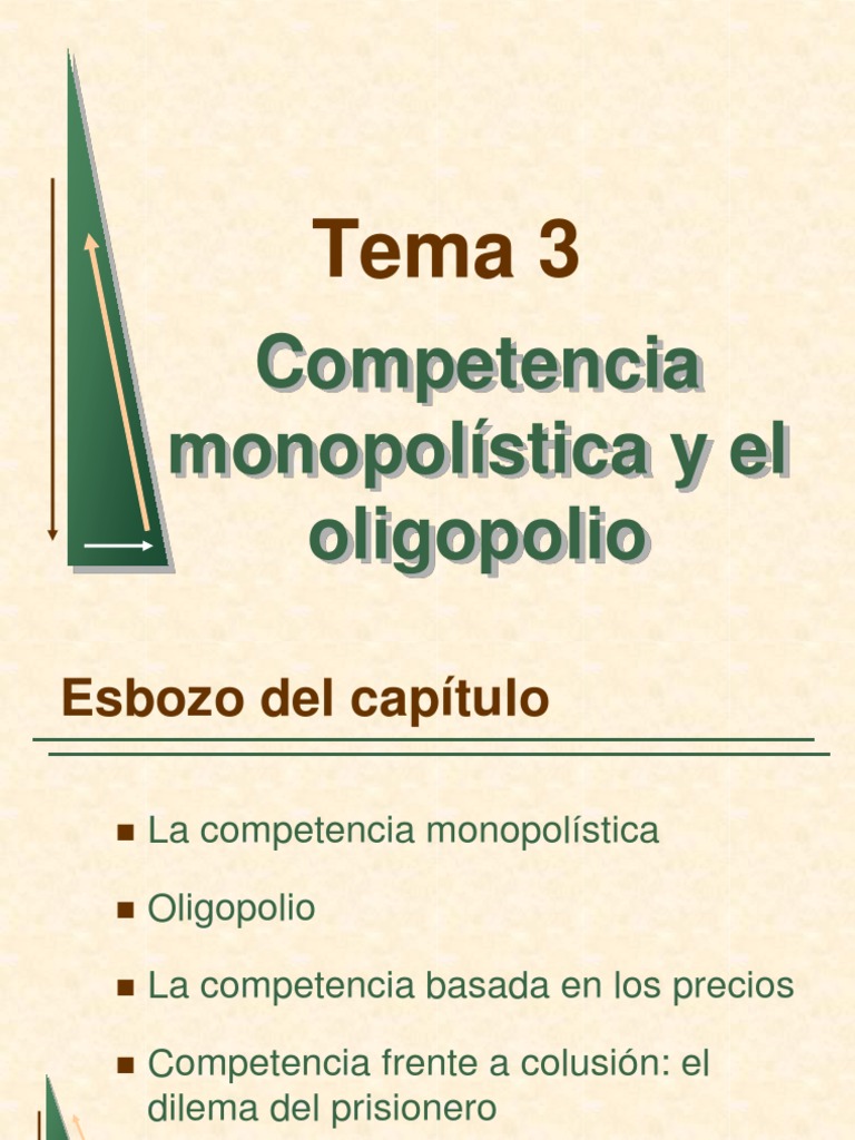 Competencia Monopolistica y Oligopoliocap12 | PDF | Monopolio | Oligopolio