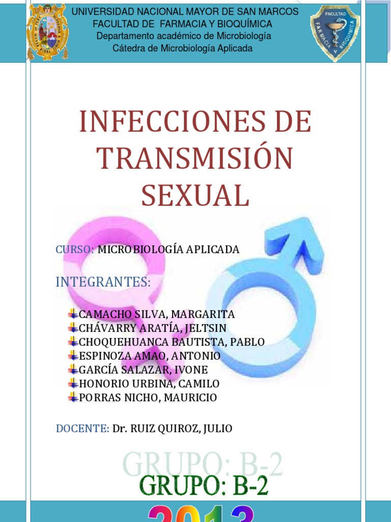 Infecciones de Transmisión Sexual | PDF | Infección transmitida ...