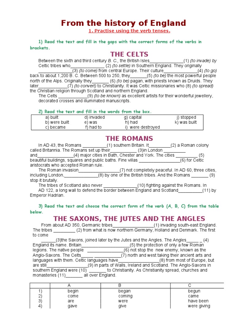 History of England Intermediate | PDF | Norman Conquest Of England ...