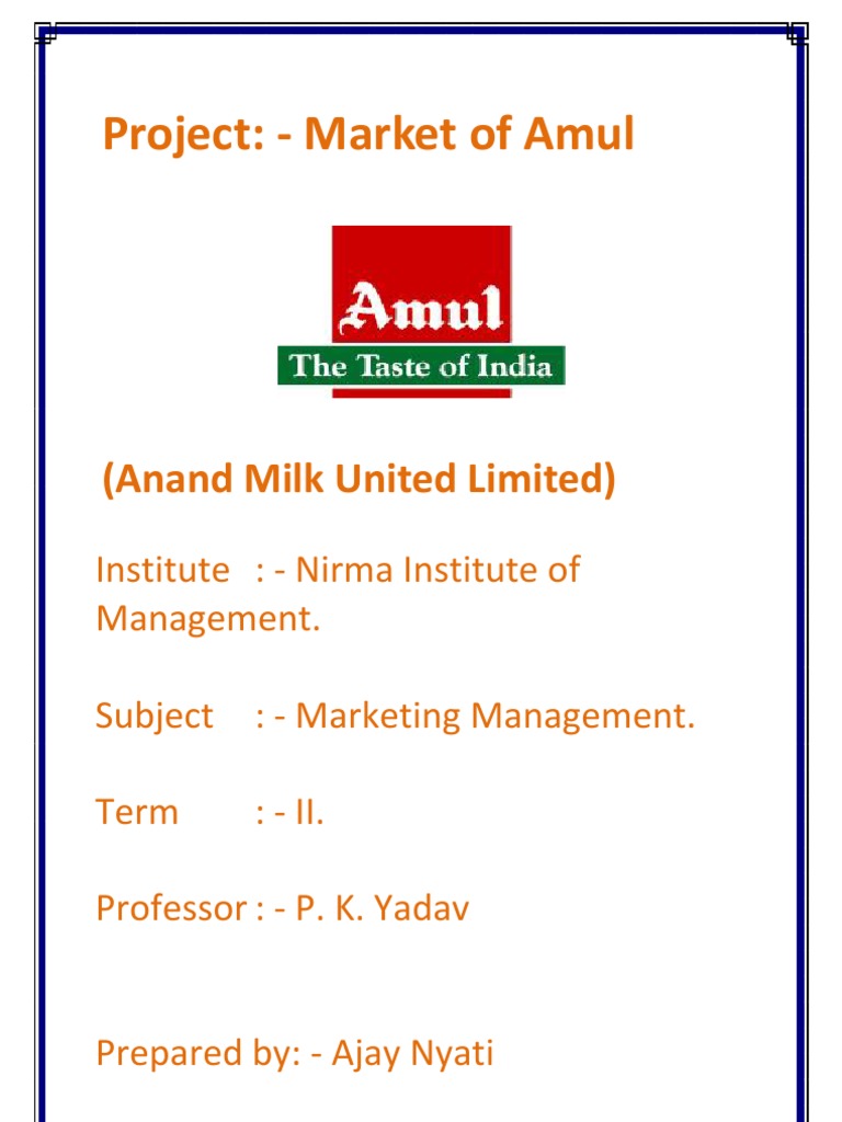 Amul Model for marketing | Supply Chain | Strategic Management