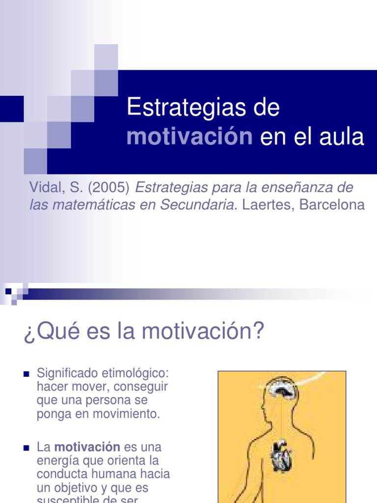 Técnicas de Motivación en El Aula | PDF | Motivación | Motivacional