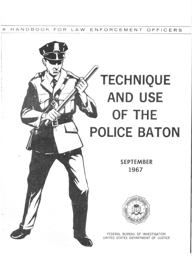 Police Baton Manual | PDF | Police | Hand