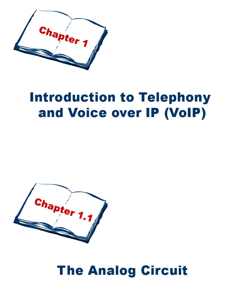 Introduction To Telephony and VoIP | PDF | Telephone | Telephone Exchange
