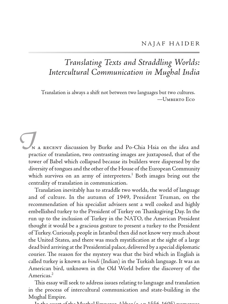 Translating Texts | PDF | Translations | Religion And Belief