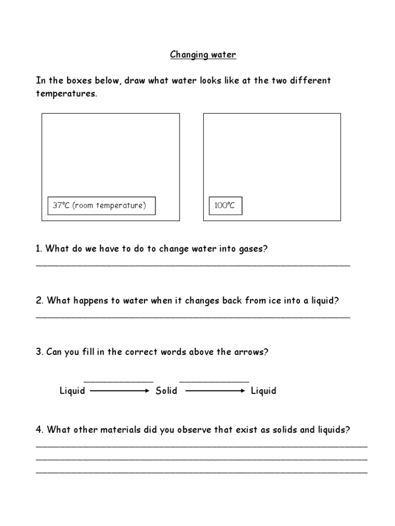 Changing Water | PDF