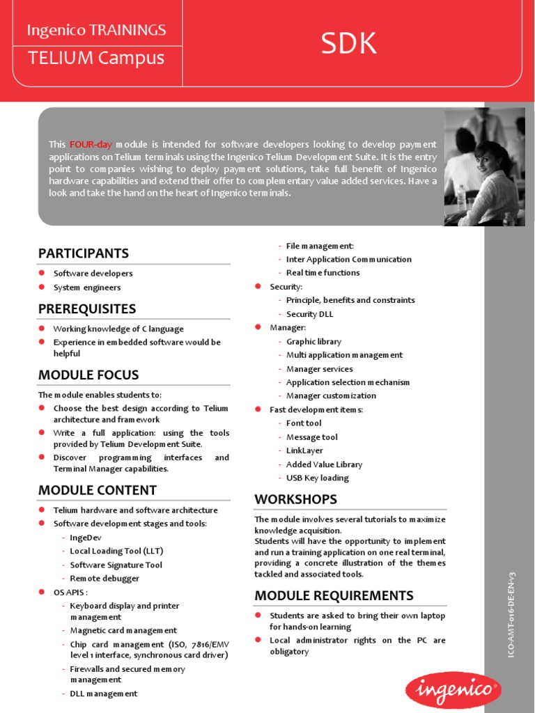 SDK Ingenico Telium Campus | PDF | Emv | Software Development