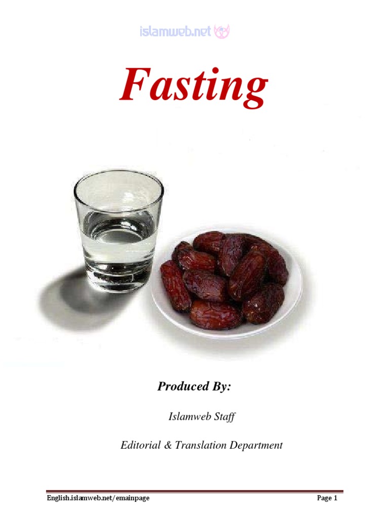 Fasting: Produced by | PDF | Fasting | Ramadan
