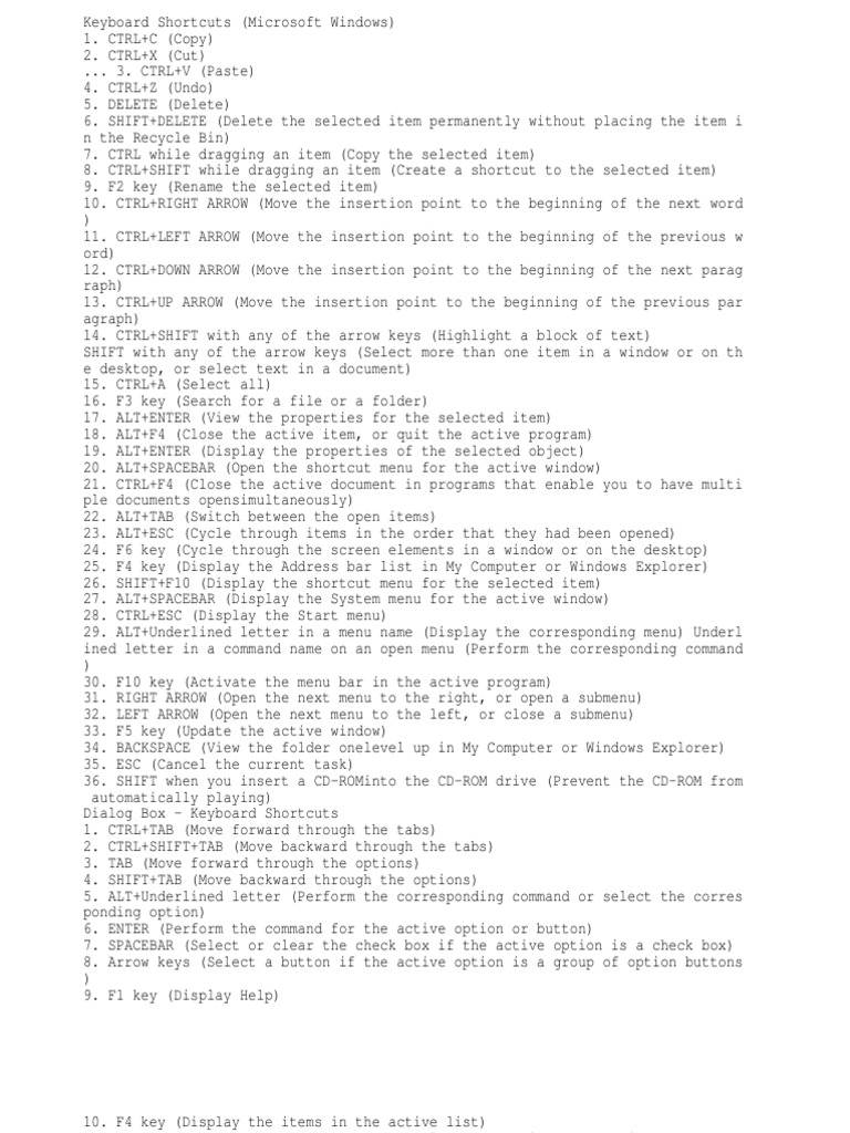 Windows Key | PDF